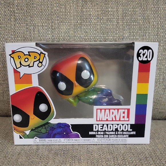 Marvel | Toys | Marvel Deadpool Rainbow Pop Figure | Poshmark